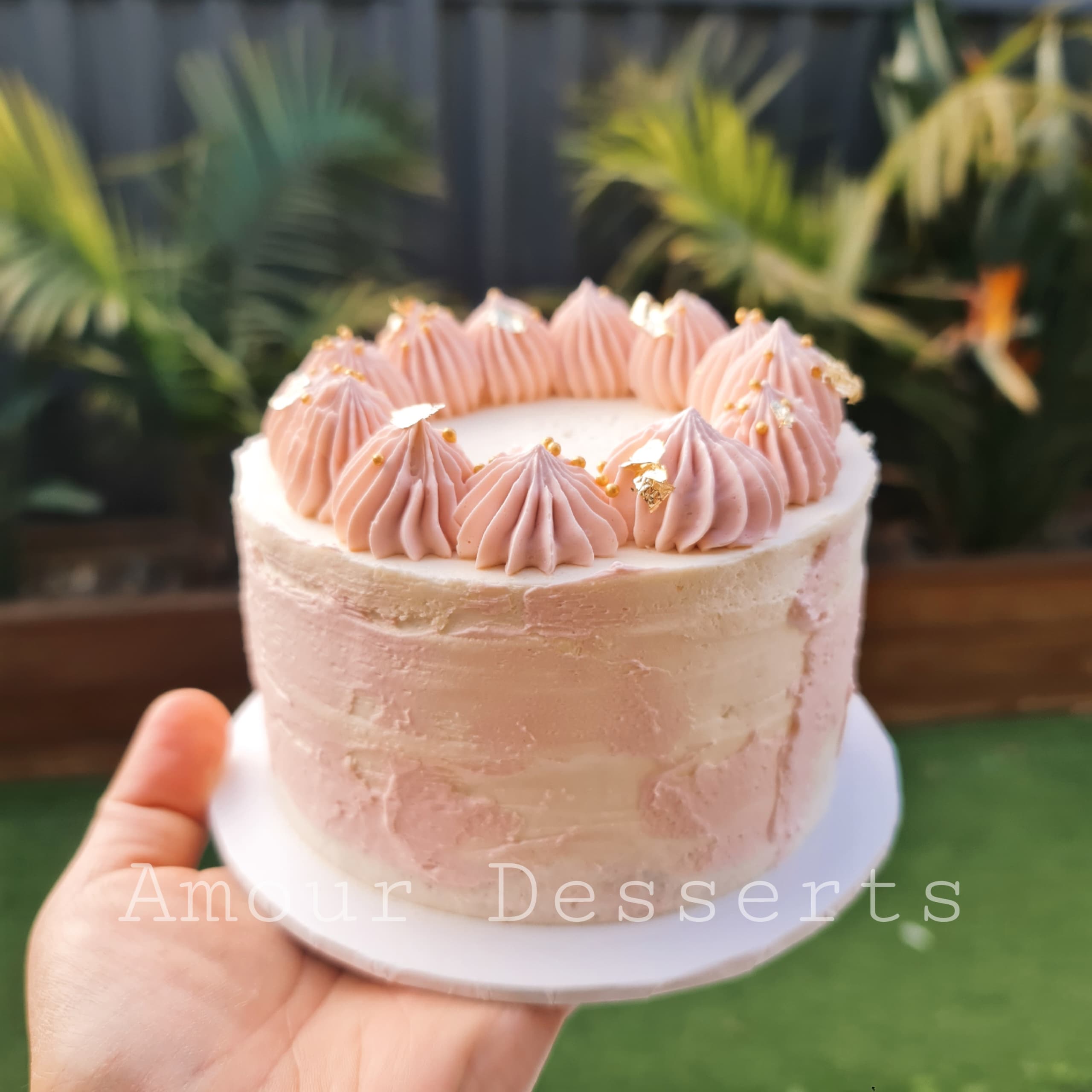 Pastel Watercolour Effect Cake | Melbourne Delivery & Pick Up – Amour ...