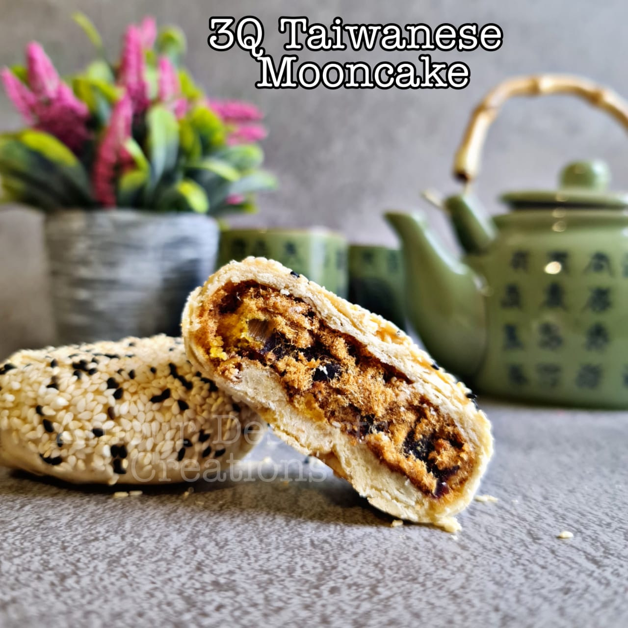 Taiwanese 3Q Mooncake (台灣3Q月餅) | Freshly Handmade by Amour Desserts
